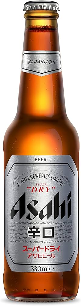 Asahi Super Dry Lager 24 X 330ml - Bottle